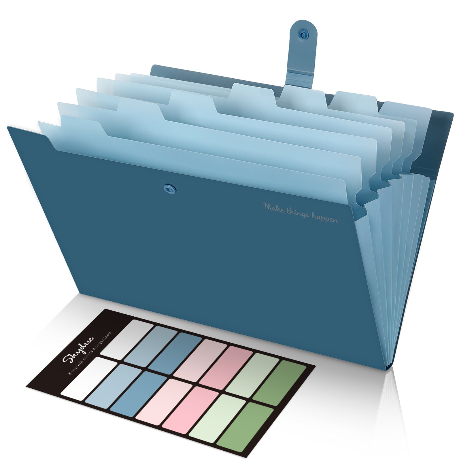 SKYDUE Expanding File Folder, Folders with 8 Pockets , Folder Organize SKYDUE Expanding File Folder, Folders with 8 Pockets , Folder Organize